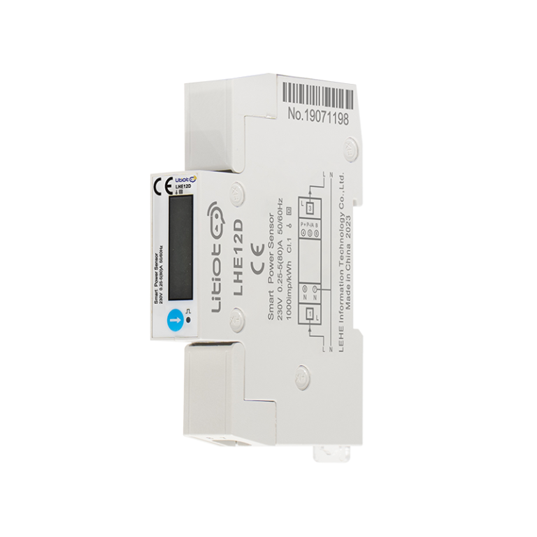 Smart Meter LHE12D For Single-Phase Solutions - Livoltek